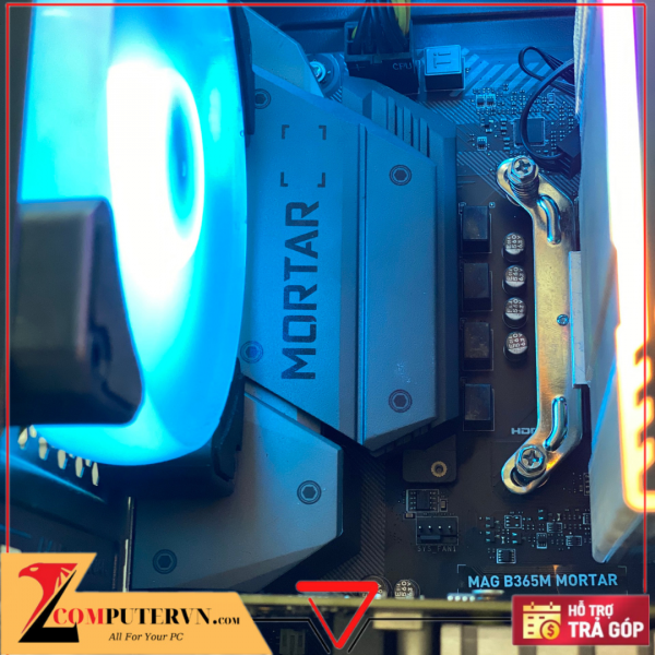 BỘ MÁY TÍNH B360M MSI MORTAR /I3 9100F/ TẢN NHIỆT CPU LED/ RAM 16GB/SSD 256GB/VGA 1050TI 4GB ...