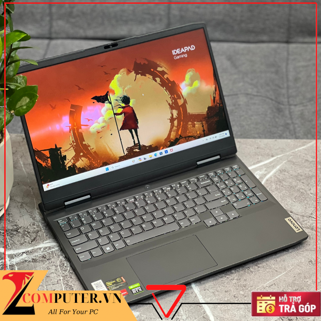 LAPTOP LENOVO IDEAPAD GAMING 3 RYZEN 7 6800H/16GB/SSD 512GB/VGA 3050 4G/LCD 15.6INCH 120HZ - BH ...
