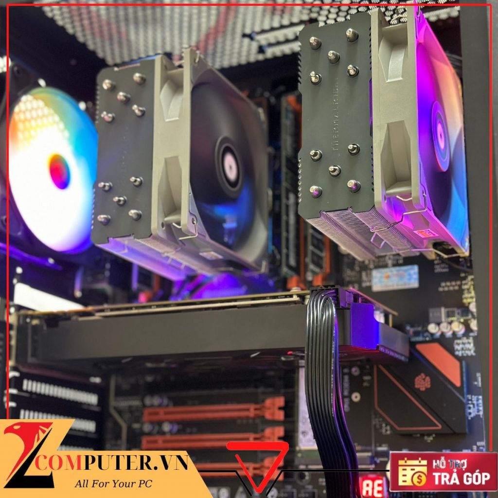 BỘ MÁY TÍNH DUAL XEON E5-2696v3/X99 F8D/RAM 128GB/SSD 512GB/VGA 1070 8GB/750W/TẢN KHÍ/CASE LED