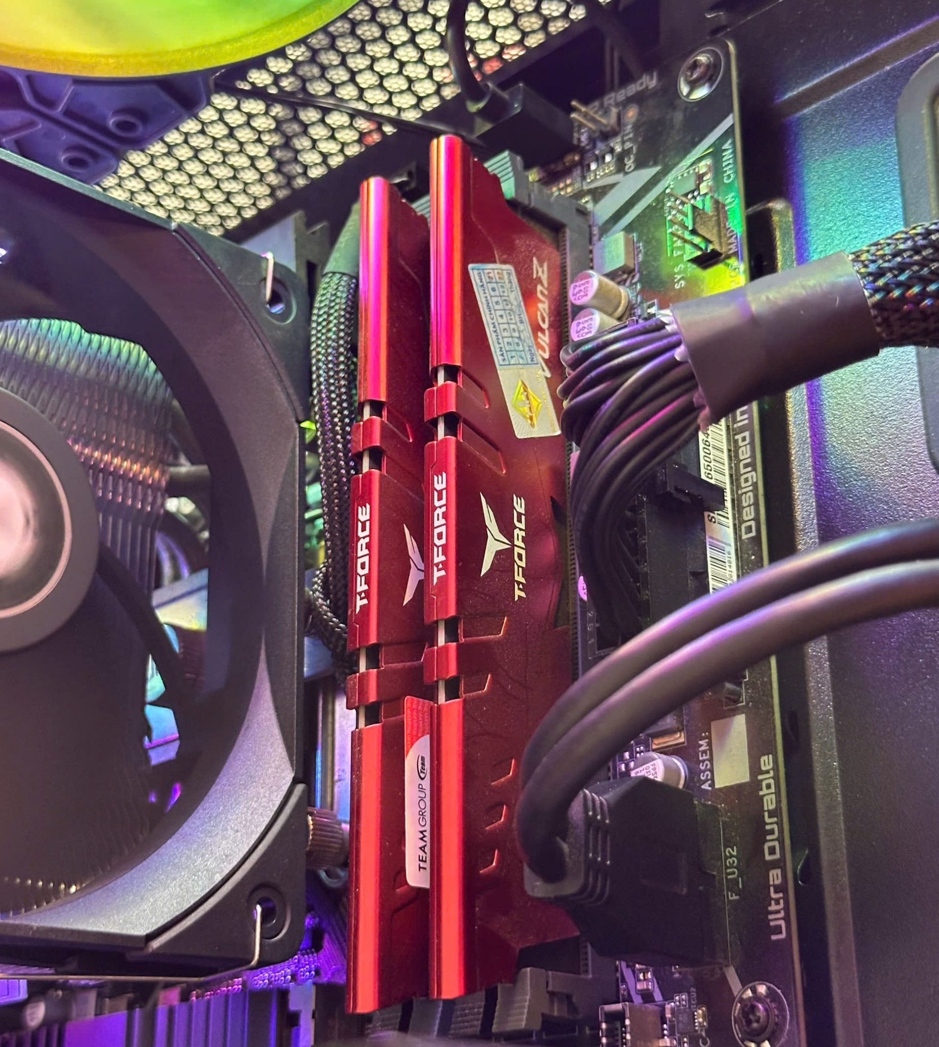 BỘ MÁY TÍNH Z590 UD/I7 11700K/RAM 32GB(16Gx2)/SSD 500GB/VGA RTX3060TI GAMING OC 8G/750W/TẢN KHÍ ...